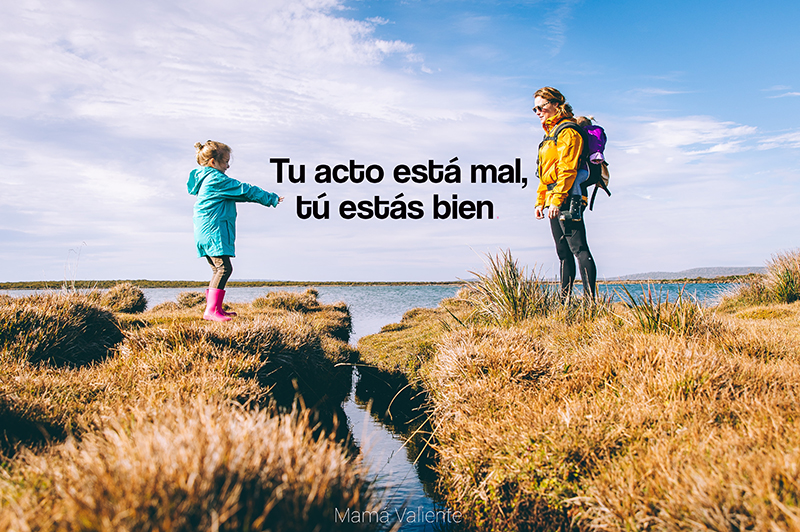 Reprochar a otra persona cuando no se comporta correctamente.
